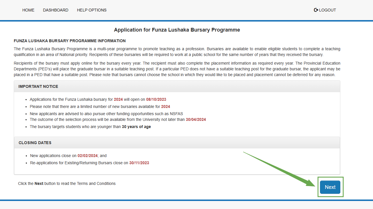 How to apply for the Funza Lushaka Bursary | UniApplyForMe