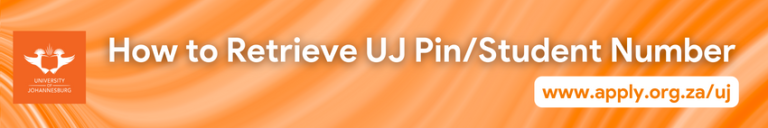 How to retrieve your University of Johannesburg (UJ) Pin & Student ...