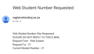 How to retrieve your University of Johannesburg (UJ) Pin & Student ...