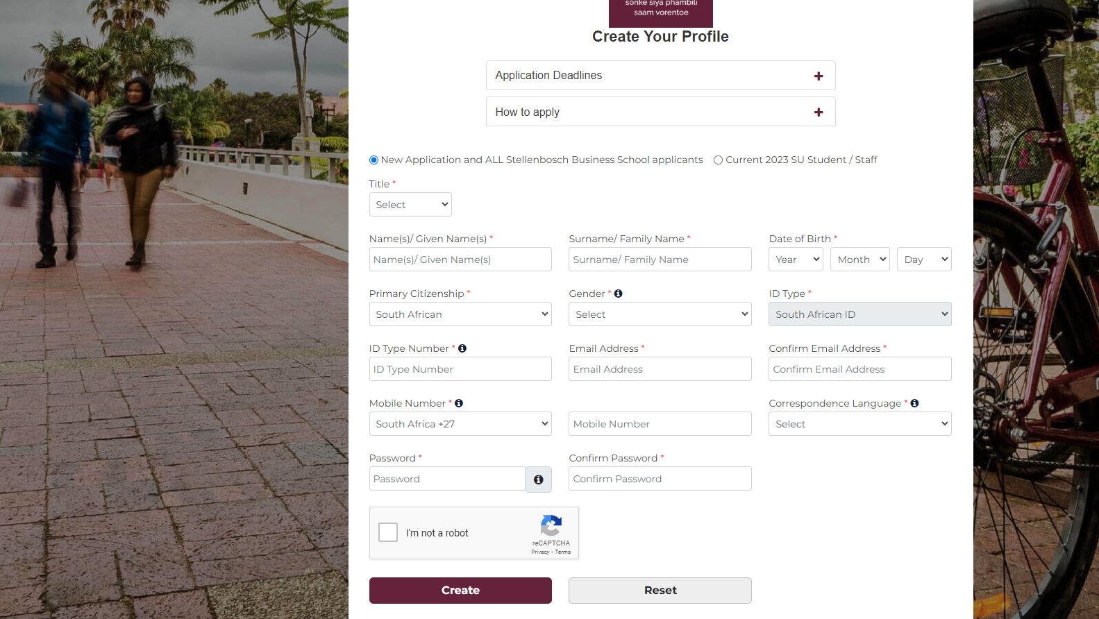 How to apply to Stellenbosch University (SUN) Online | UniApplyForMe