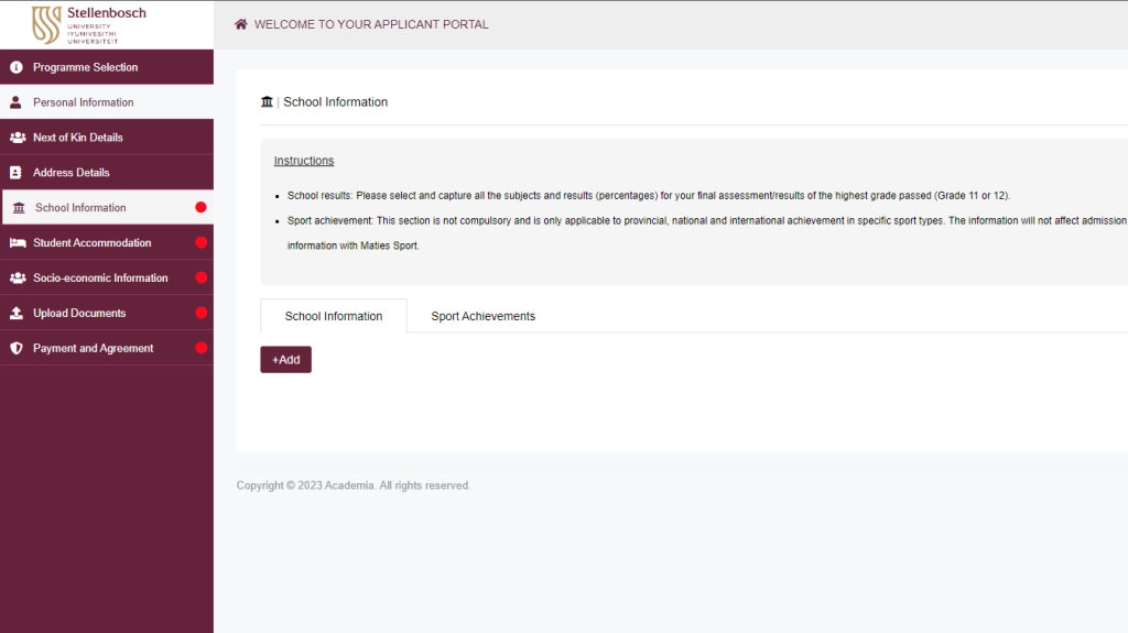 How to apply to Stellenbosch University (SUN) Online | UniApplyForMe