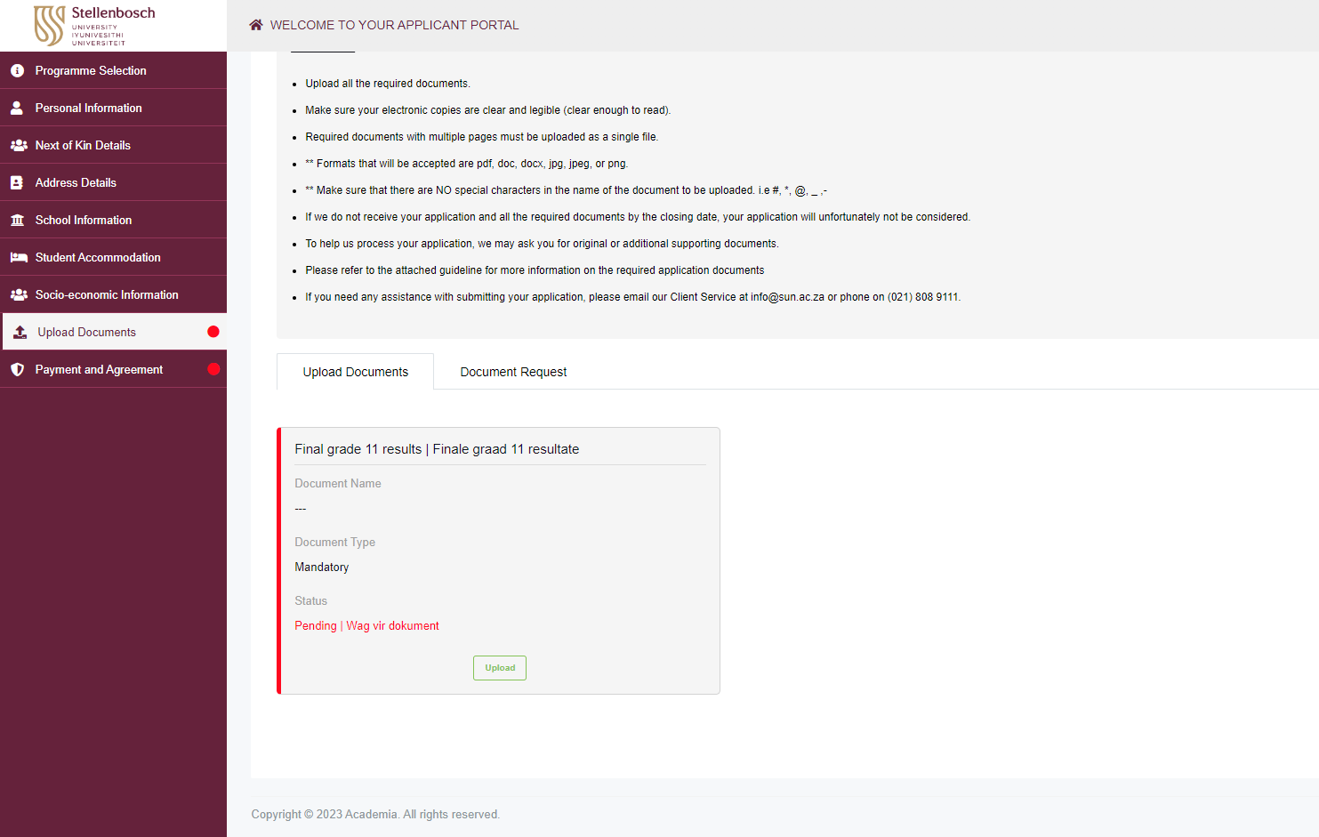 How to apply to Stellenbosch University (SUN) Online | UniApplyForMe