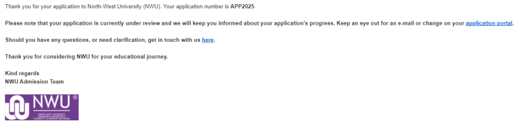 How to apply online to the NWU | UniApplyForMe